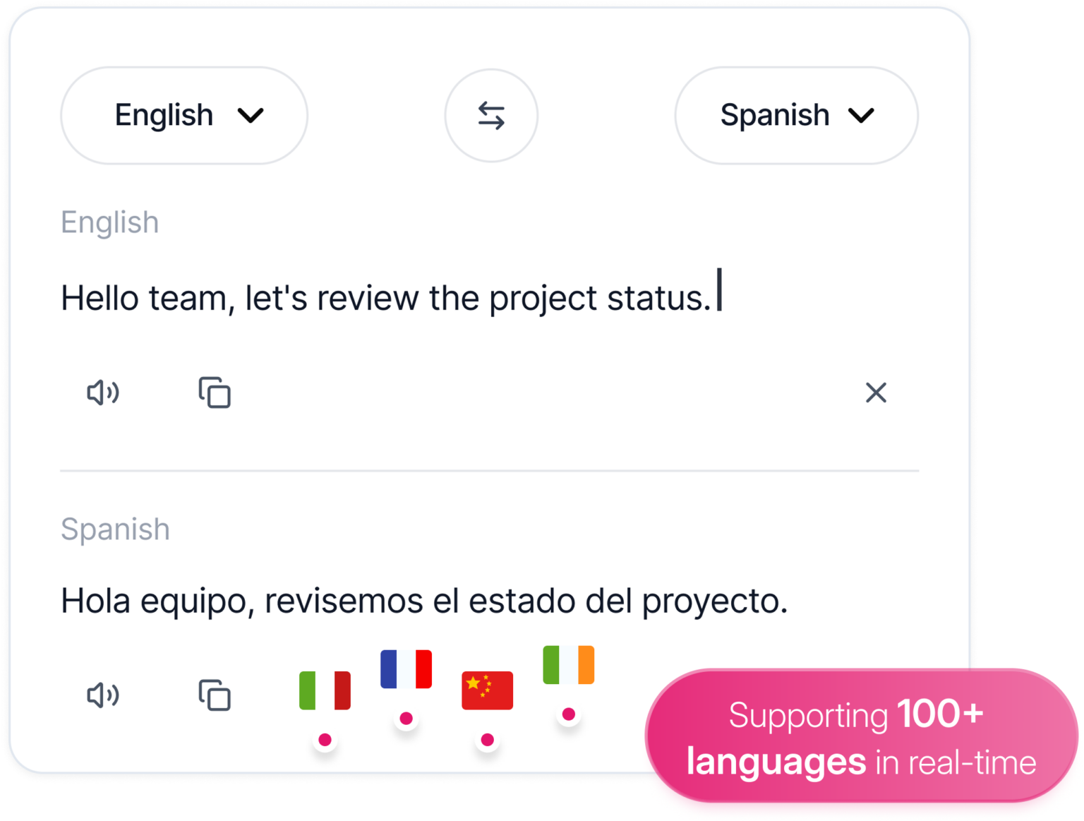 Real Time Translation - Jamy AI